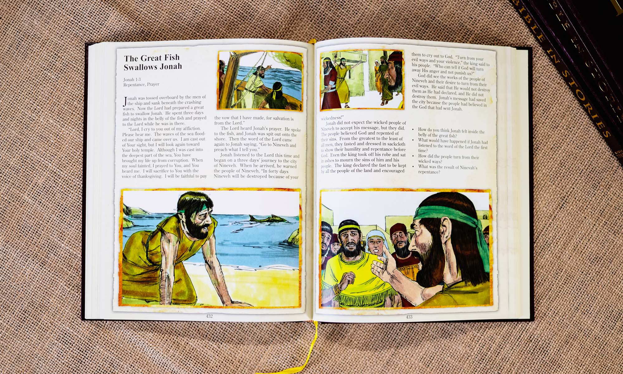 Bible In Stories - Short, biblically accurate Bible stories for all ages.